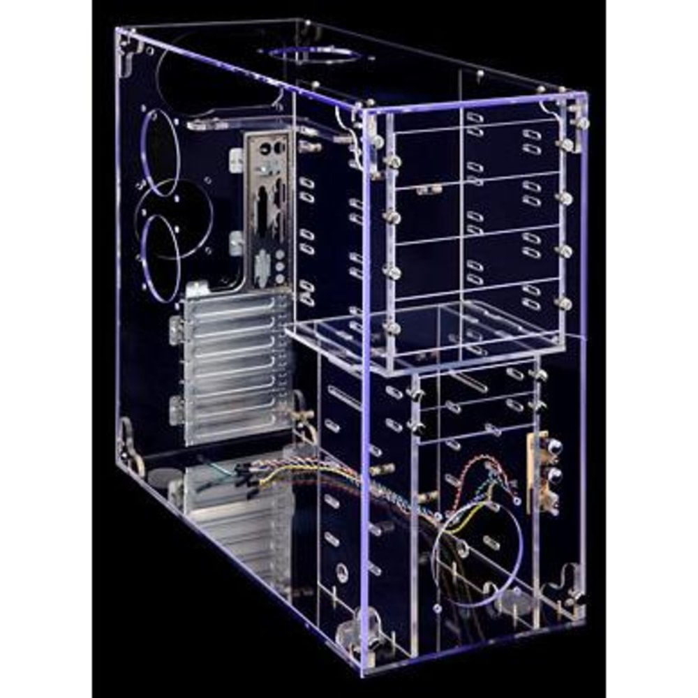 Gabinete Sunbeamtech Acrylic Case II - Transparente - ACII-T - waz