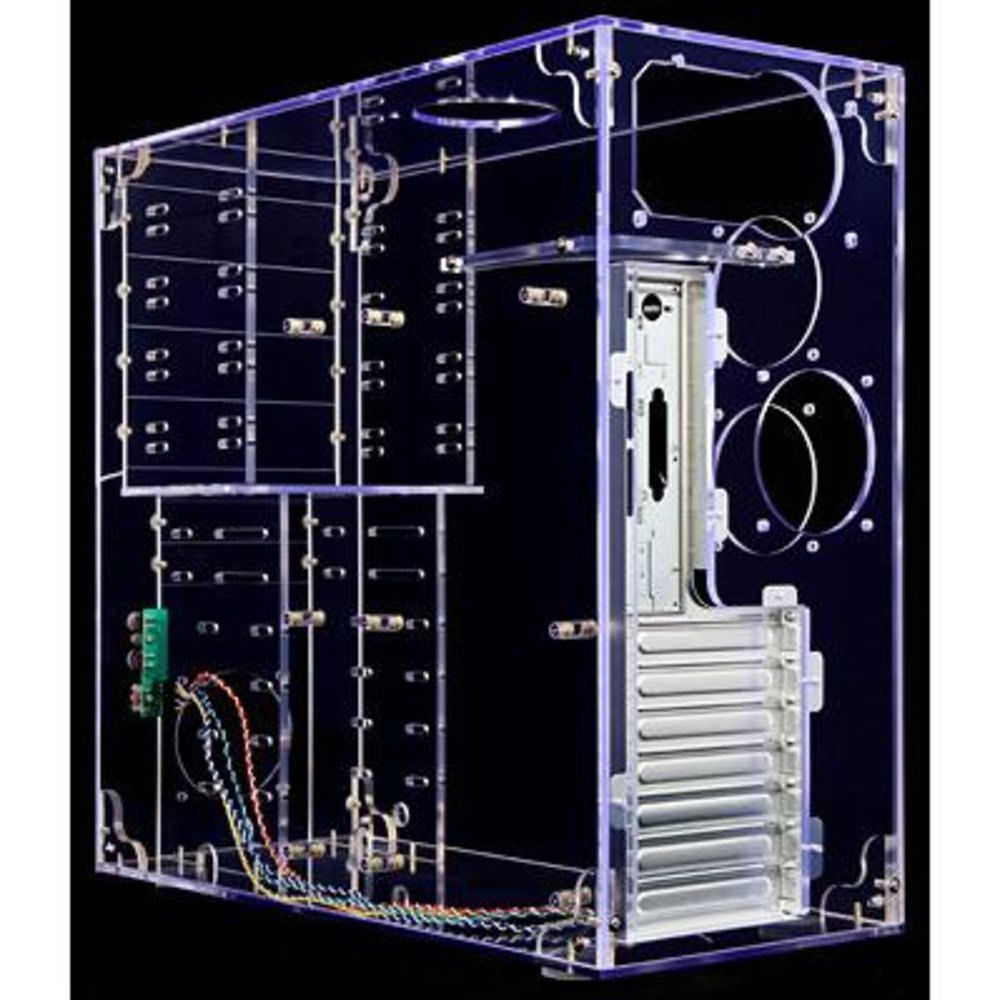 Gabinete Sunbeamtech Acrylic Case II - Transparente - ACII-T - waz