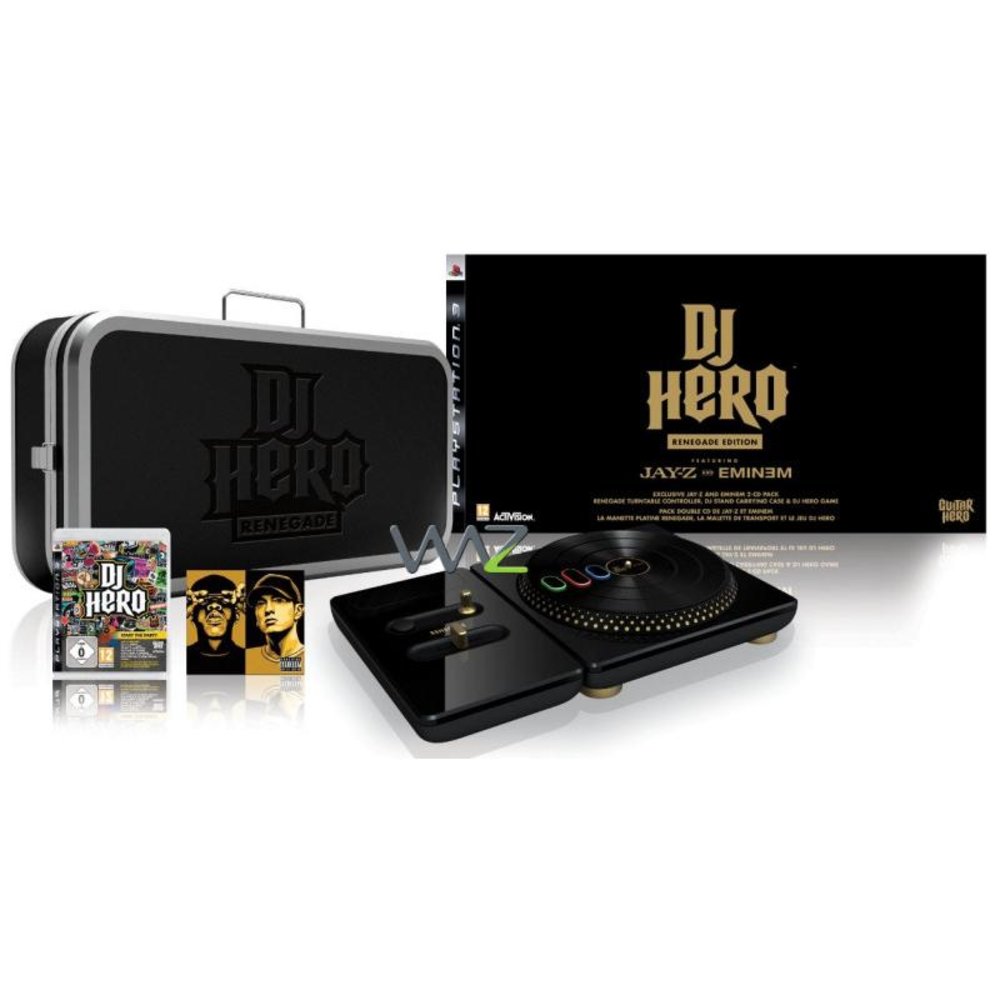 Xbox 360 - DJ Hero - Renegade Edition: Featuring Jay-Z & Eminem (c ...