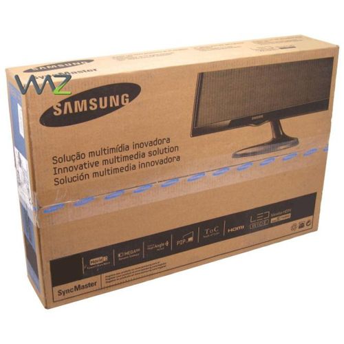 TV / Monitor LCD 21,5pol - Samsung T22A550 (LED - Widescreen) - Preta - waz