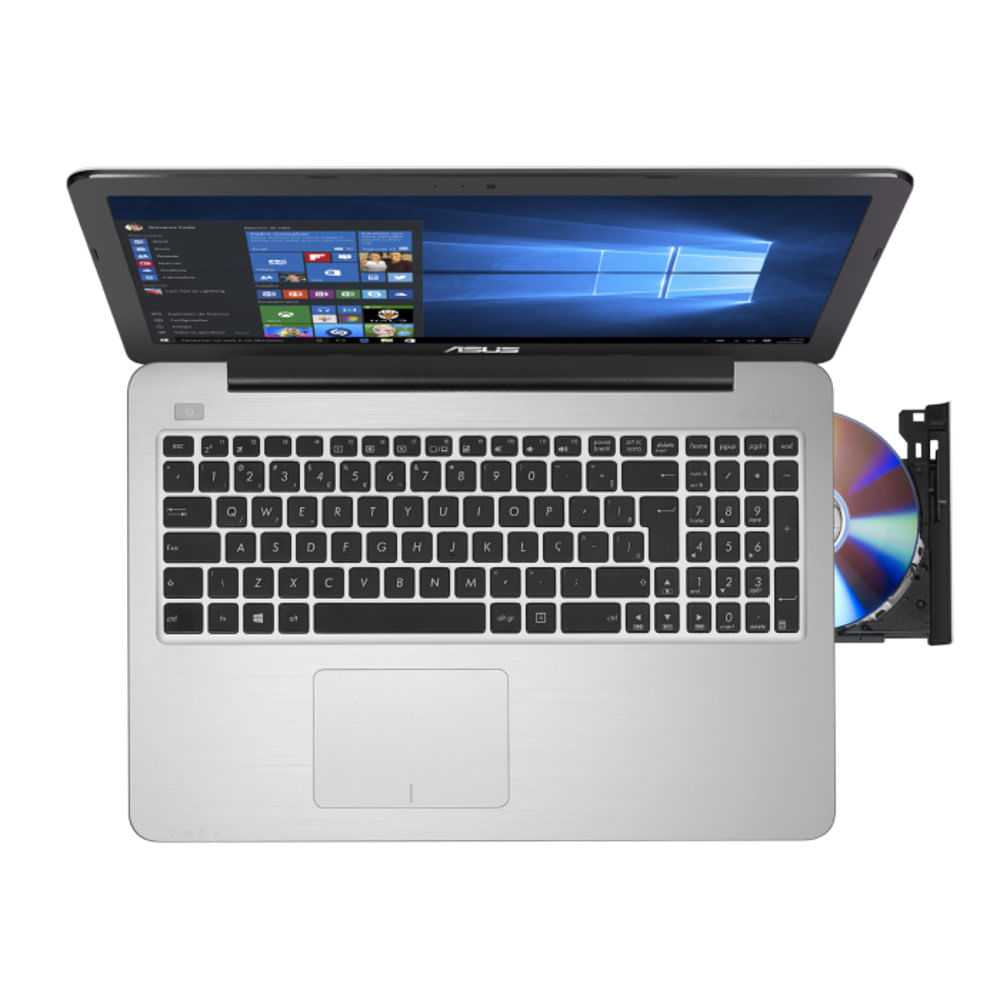 Notebook 15,6pol - Asus Z550MA - Preto/Prata - Z550MA-XX005T - waz