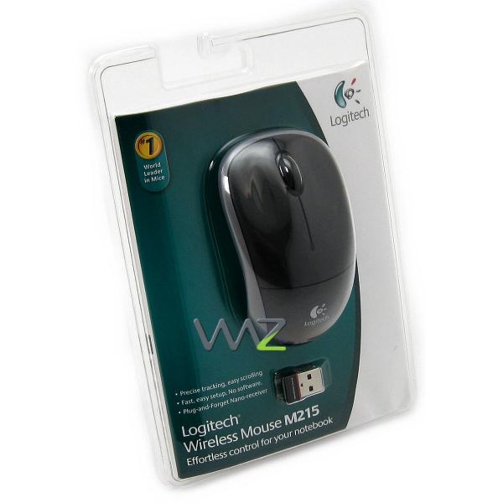 Mouse - USB (Wireless) - Logitech Wireless Mouse M215 - 910-001552 - waz