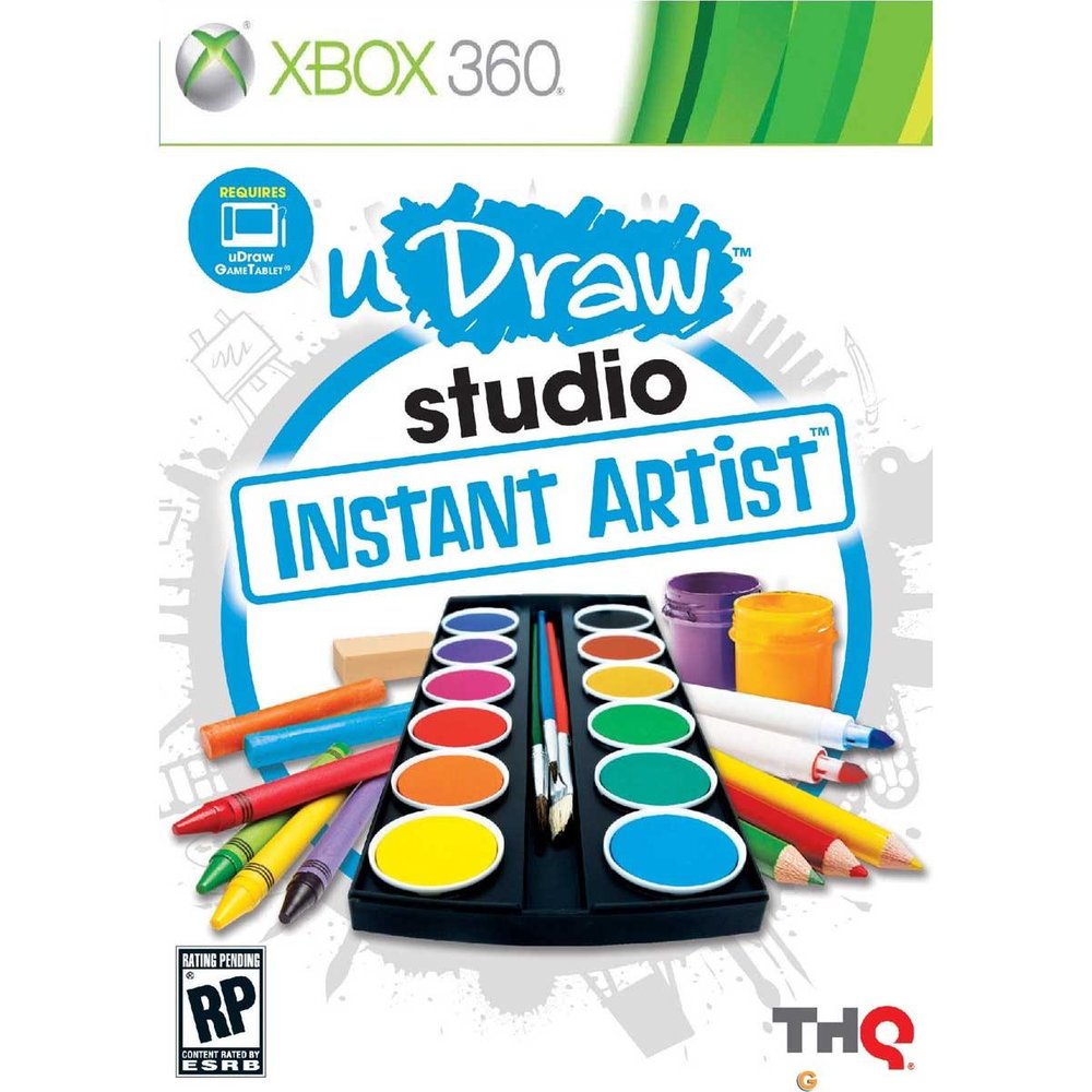 Xbox 360 - uDraw Studio (c/ uDraw GameTablet): Instant Artist - waz