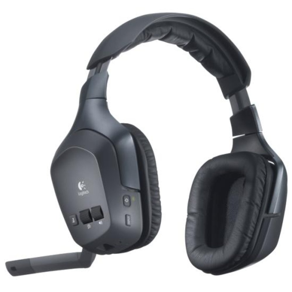 Fone de Ouvido - Wireless/3,5mm - Logitech Wireless Headset F540 - 981 ...