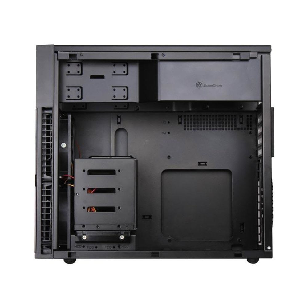 Gabinete Silverstone Precision PS07 - Preto - SST-PS07B - waz