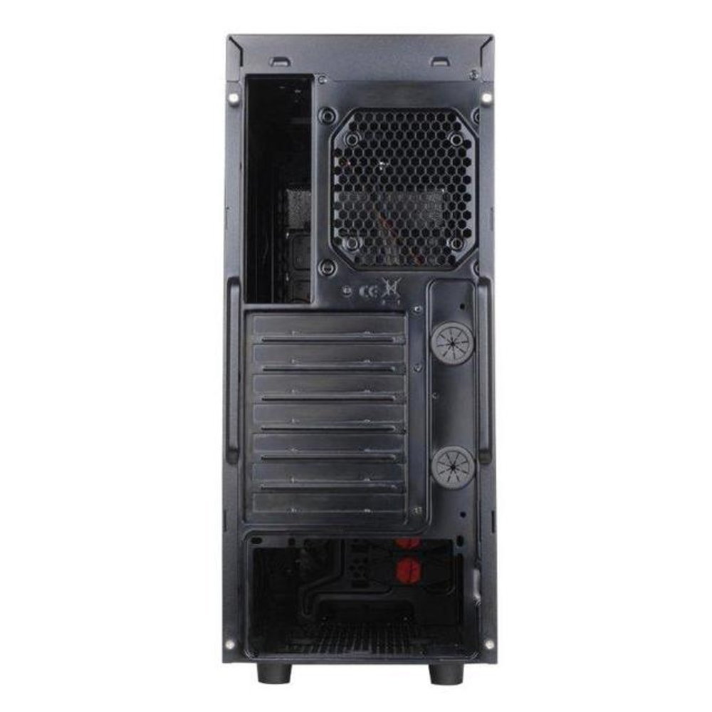 Gabinete Silverstone Redline RL01 - Preto/Prata - SST-RL01B-W3.0 - waz