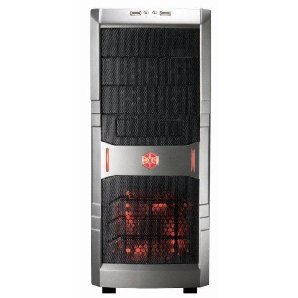 Gabinete Silverstone Redline RL01 - Preto/Prata - SST-RL01B-3.0 - waz