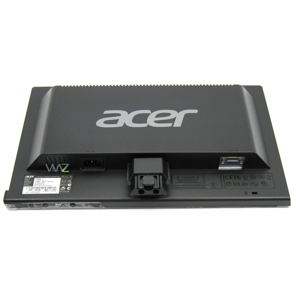 Monitor LCD 15,6pol - Acer P166HQL Ab (LED - Widescreen) - Preto - ET ...