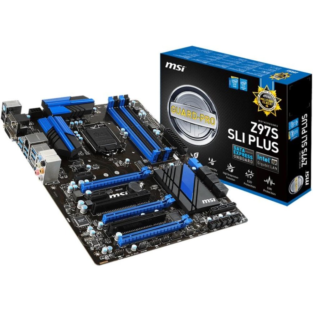 Placa mãe LGA1150 - MSI Z97S SLI Plus (ATX) - waz
