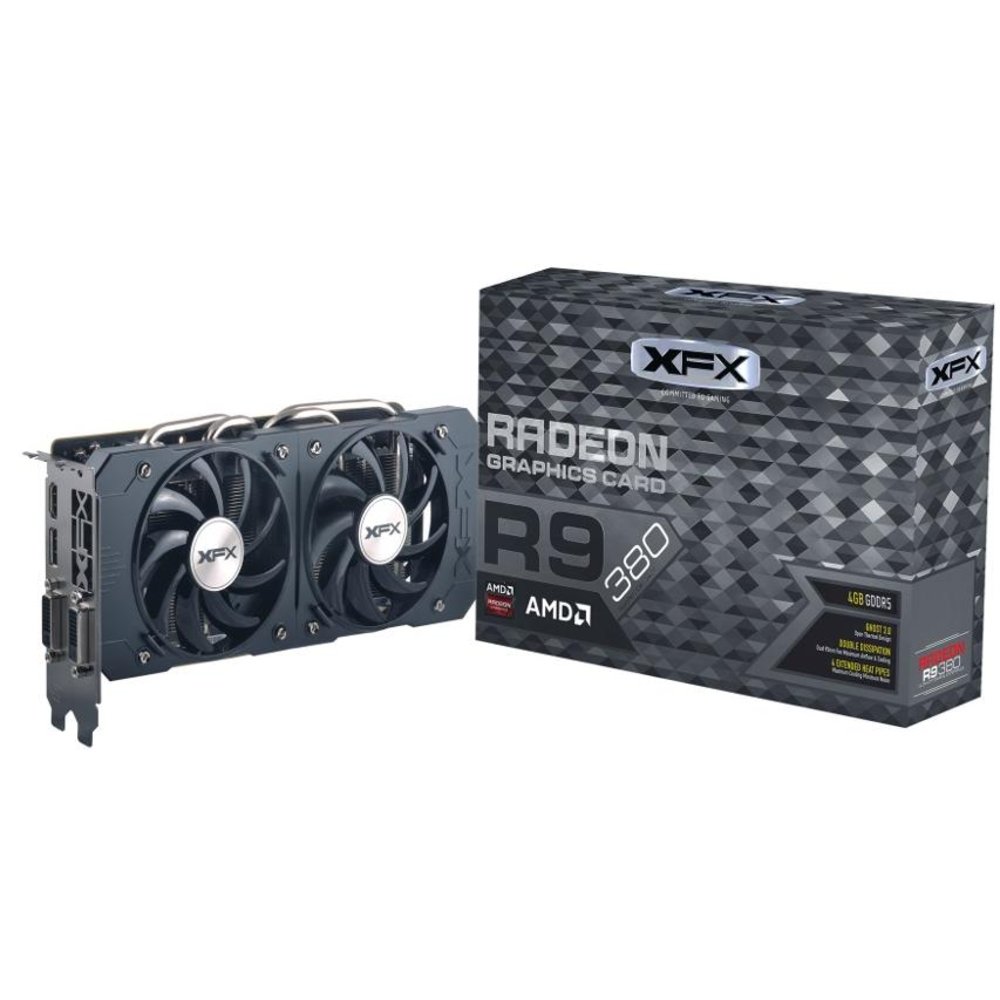 Placa de vídeo - AMD Radeon R9 380 (4GB / PCI-E) - XFX Double ...