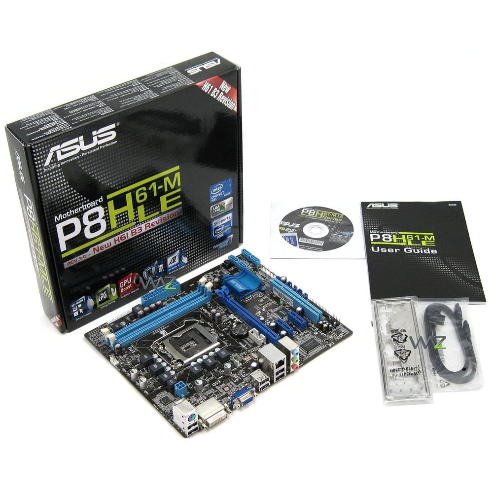 Placa mãe S1155 Asus P8H61-M LE - Rev 3.0 - waz