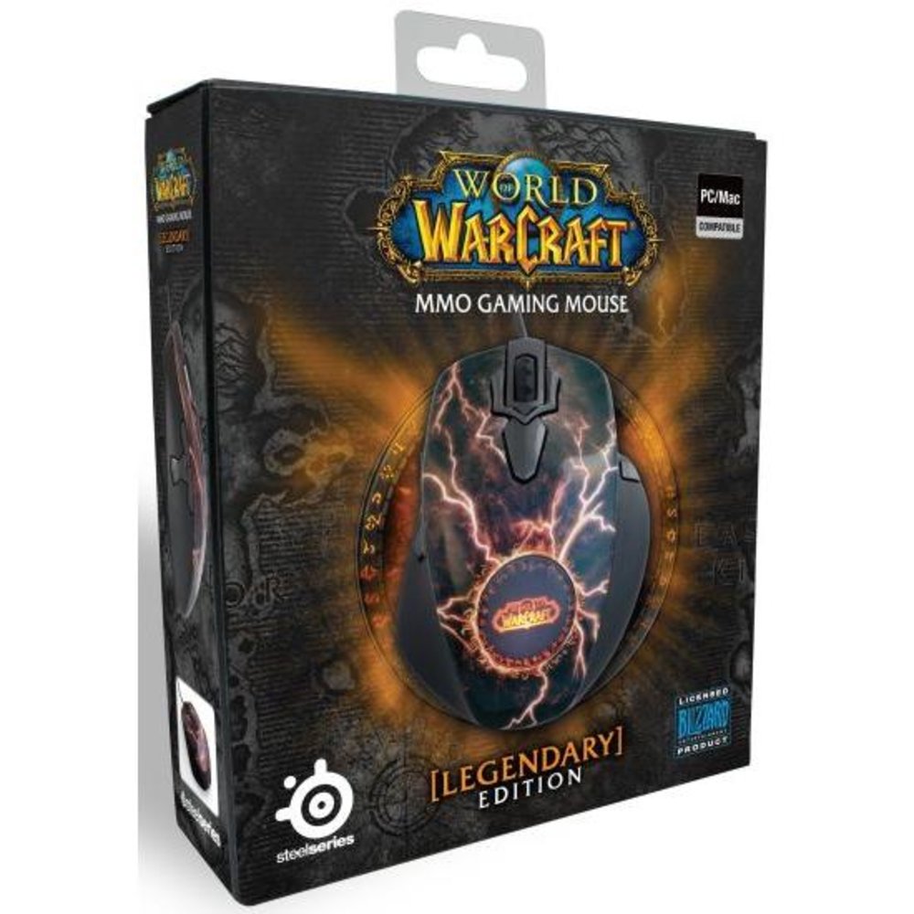 Mouse - USB - SteelSeries World of Warcraft Legenday Edition - 62050 - waz