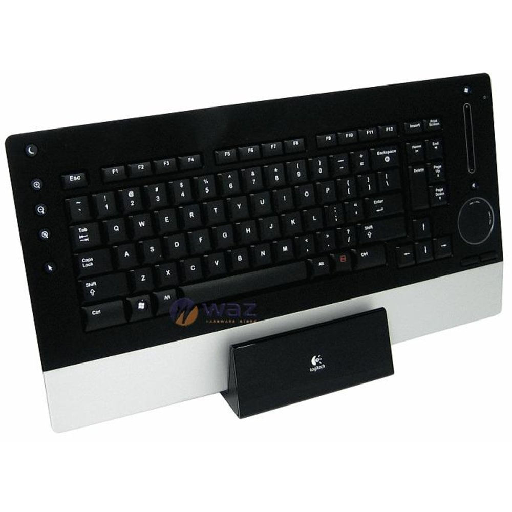 Teclado - USB - Logitech diNovo Edge - Preto/Prata - 967685-0403 - waz
