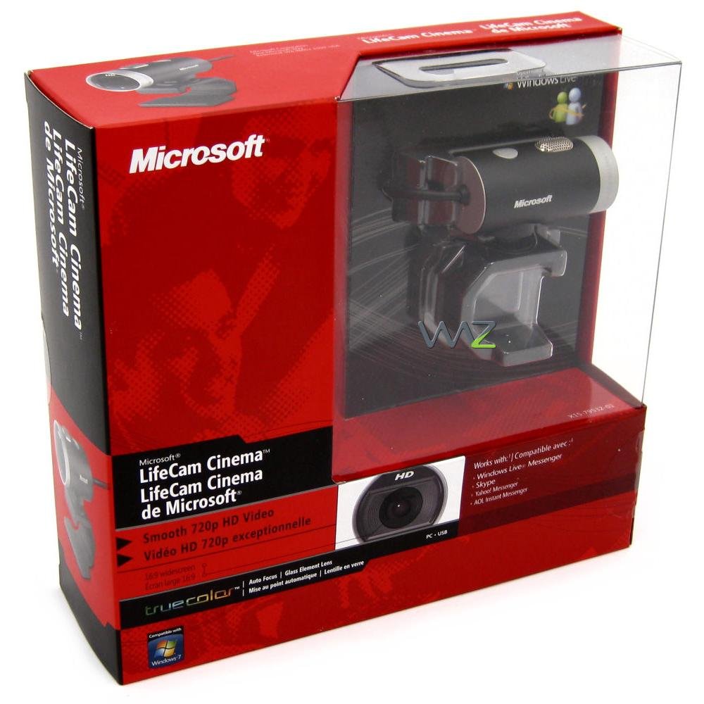 Webcam - Microsoft LifeCam Cinema - H5D-00002 / 1393 - waz