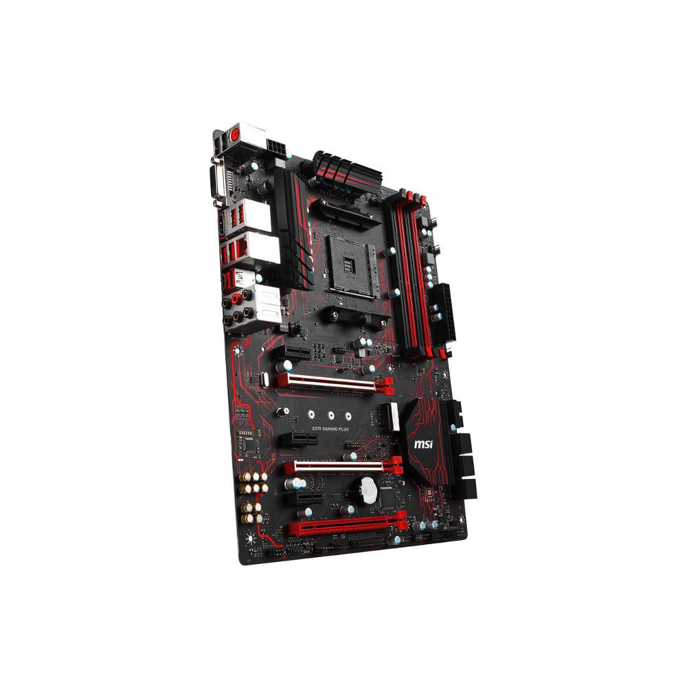 Placa mãe AM4 - MSI X370 Gaming Plus (ATX) - waz