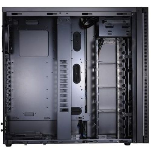 Gabinete HPTX / E-ATX - Lian-Li PC-A76 (c/ janela) - Preto - PC-A76WX - waz