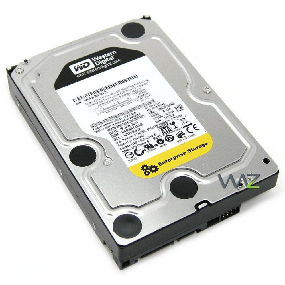 HD 1.000GB (1TB) 7.200RPM SATA II - Western Digital RE4 - WD1003FBYX ...