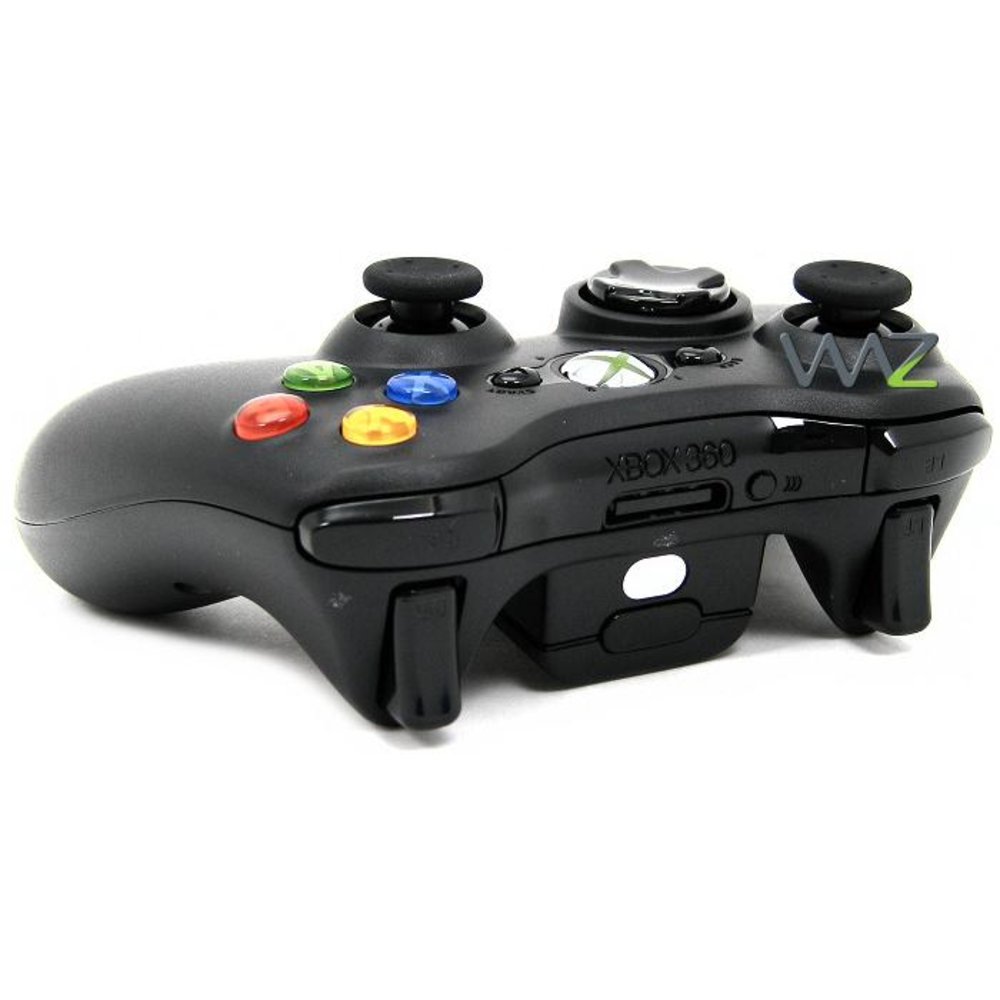 Gamepad - Microsoft Xbox 360 Wireless Controller - Preto - NSF-00001 - waz