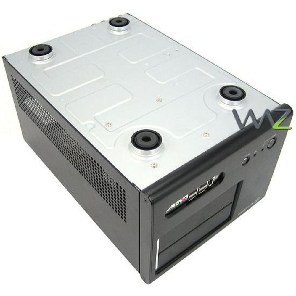 Gabinete Silverstone Sugo SG01-F - Preto - SST-SG01B-F - waz