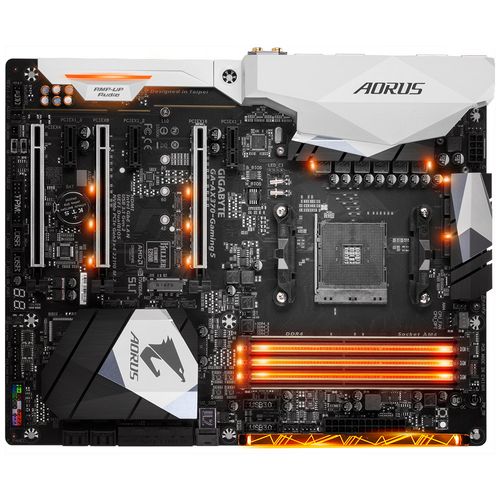 Placa mãe AM4 - Gigabyte GA-AX370-Gaming K5 (ATX) - waz