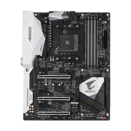 Placa mãe AM4 - Gigabyte GA-AX370-Gaming K5 (ATX) - waz