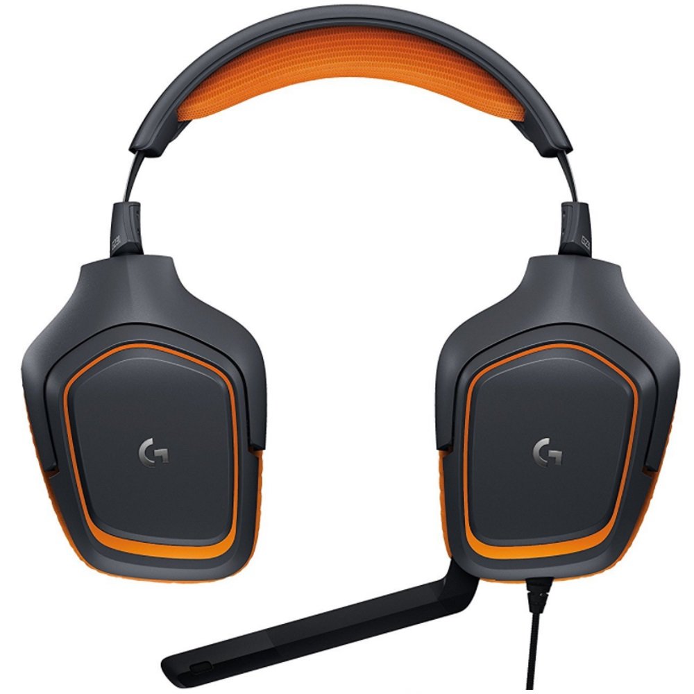 Fone de Ouvido - 3,5mm - Logitech G231 Prodigy - Preto/Laranja - 981 ...