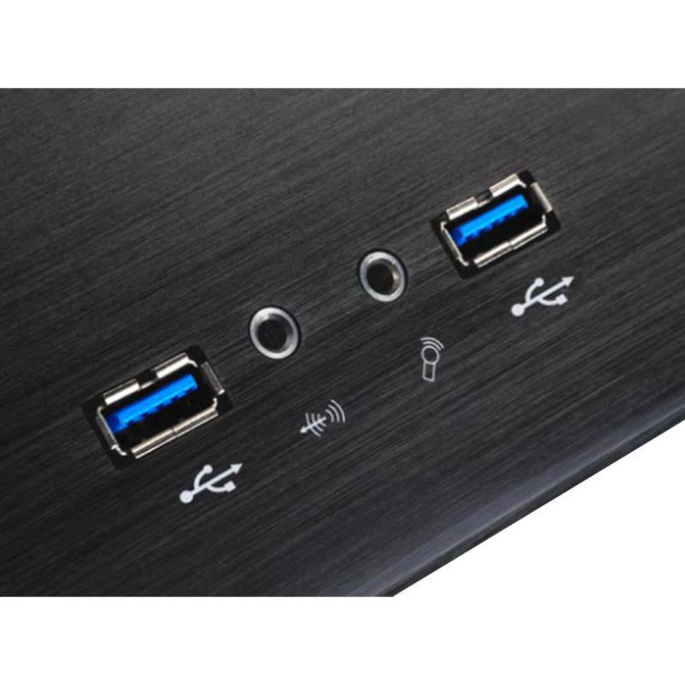 Gabinete Micro ATX (HTPC) - Silverstone Grandia GD04 - Preto - SST ...