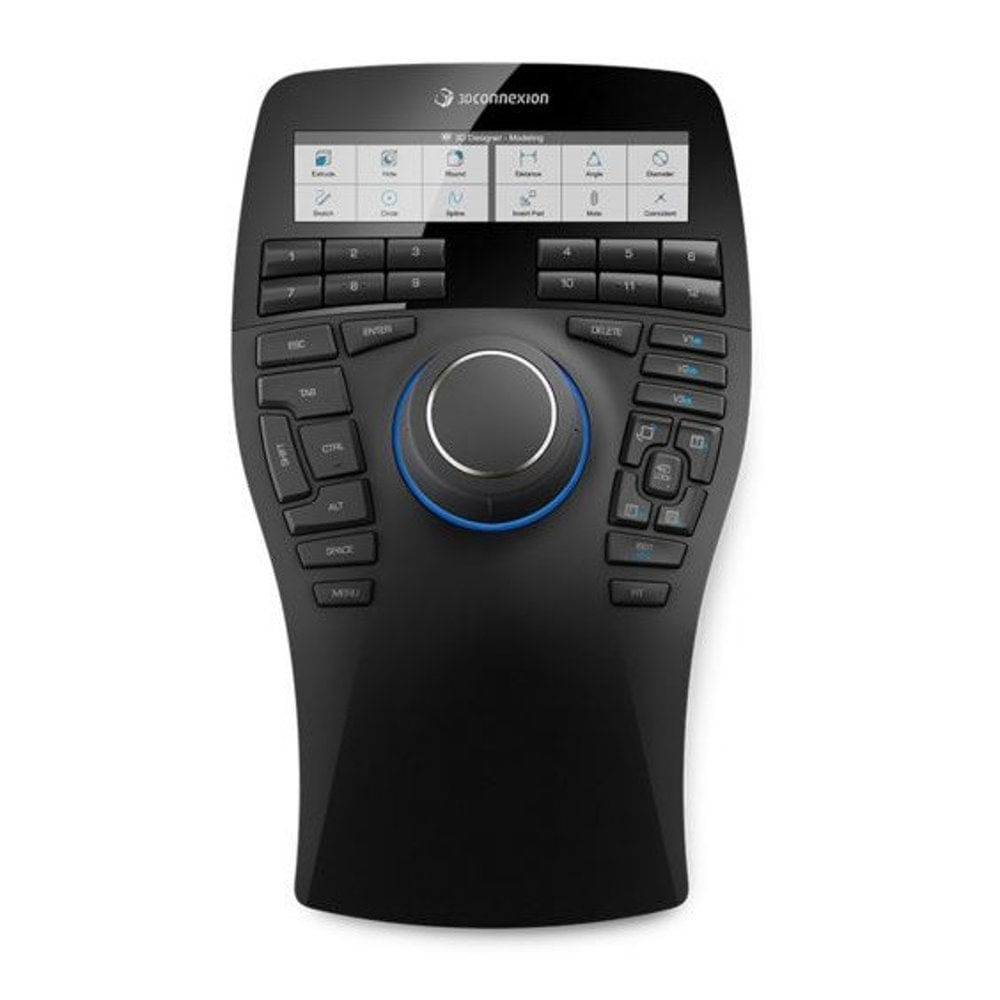 Mouse 3D - USB - 3Dconnexion SpaceMouse Enterprise - Preto - 3DX-700056 ...