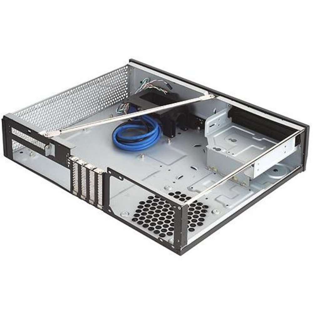 Gabinete Micro ATX (HTPC) - Silverstone Milo ML04 - Preto - SST-ML04B - waz