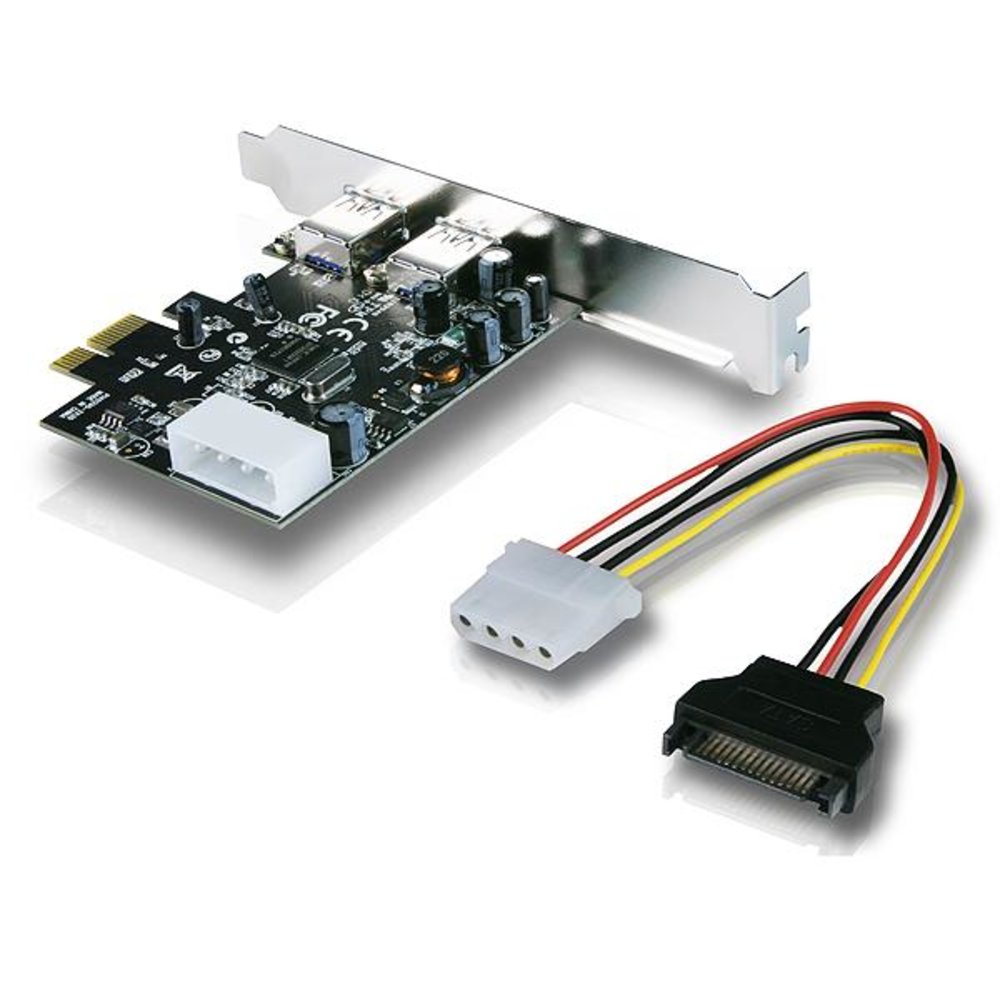 Controladora USB 3.0 - PCI-E - Vantec SuperSpeed - UGT-PC312 - waz