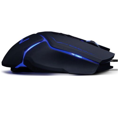 Mouse Gamer - USB - Multilaser Warrior - MO261 - (3200 DPI, Preto) - waz