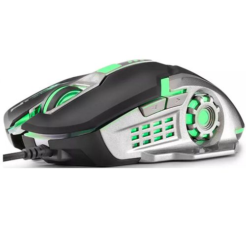 Mouse Gamer - Multilaser 2400 DPI Preto - MO269 - waz