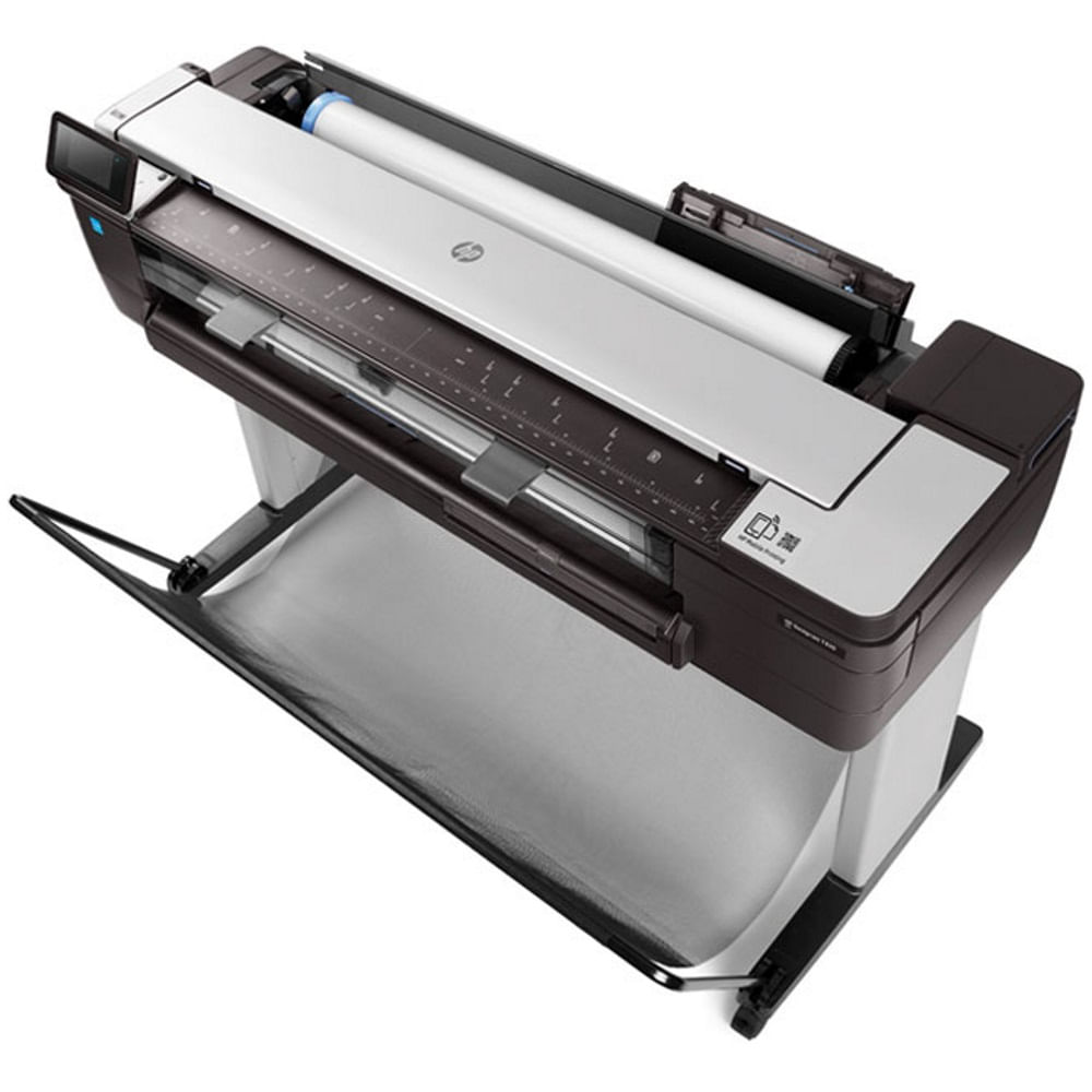 Plotter HP Designjet multifuncional T830 (36POL, 91 cm rece, wifi, Até ...