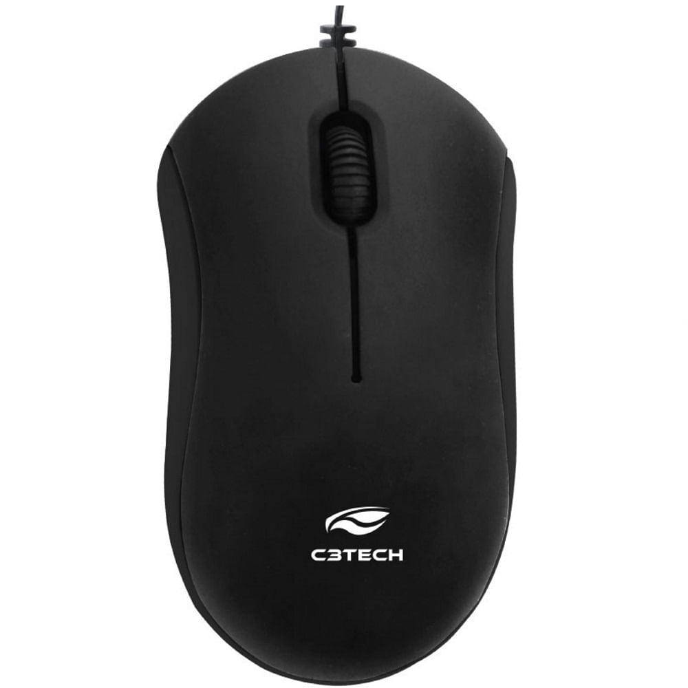 Mouse - USB - C3 Tech - Preto - MS-15BK - waz