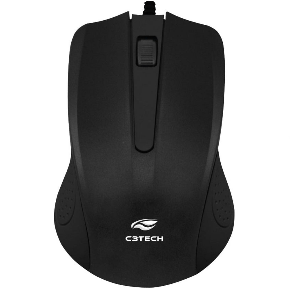 Mouse - USB - C3 Tech - Preto - MS-20BK - waz