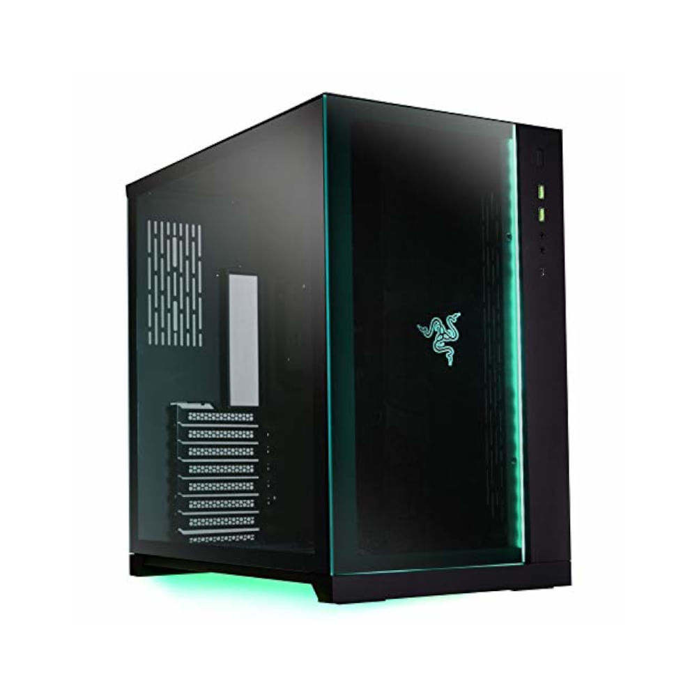 Gabinete ATX - Lian-Li Dynamic PC-O11 Razer Edition - Preto - waz