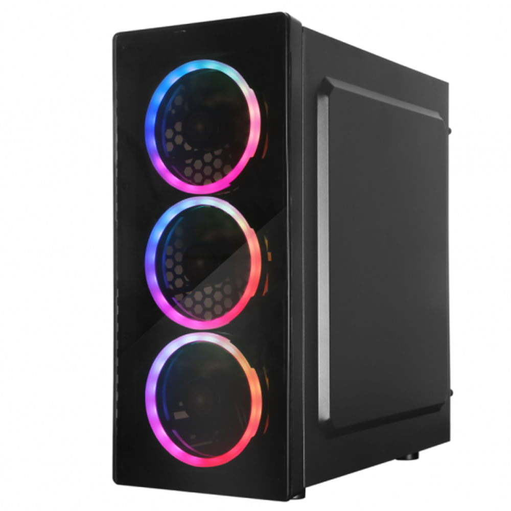 Gabinete ATX - Raidmax NEON G21 RGB - waz
