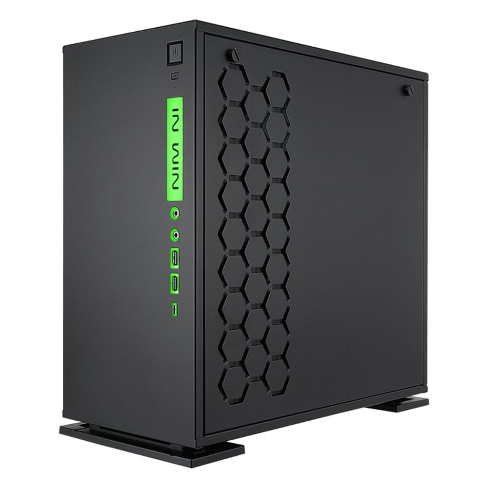 Gabinete micro ATX - InWin 301C Black - waz