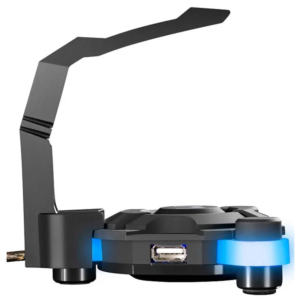 Hub USB 3.0 - 4 portas - Multilaser Gamer Warrior - Preto - AC293 - waz