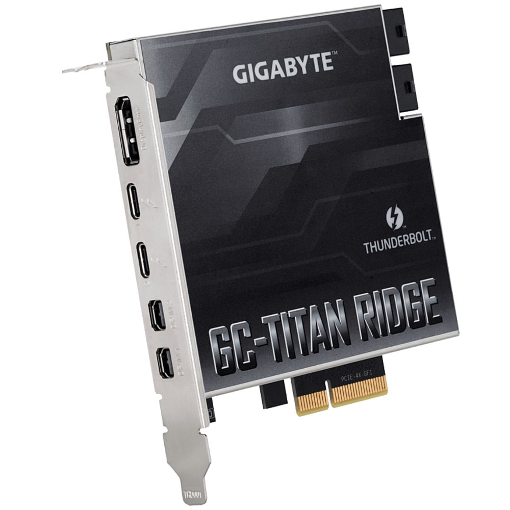 Controladora PCI-E - Gigabyte GC-Titan Ridge (Thunderbolt 3) - waz