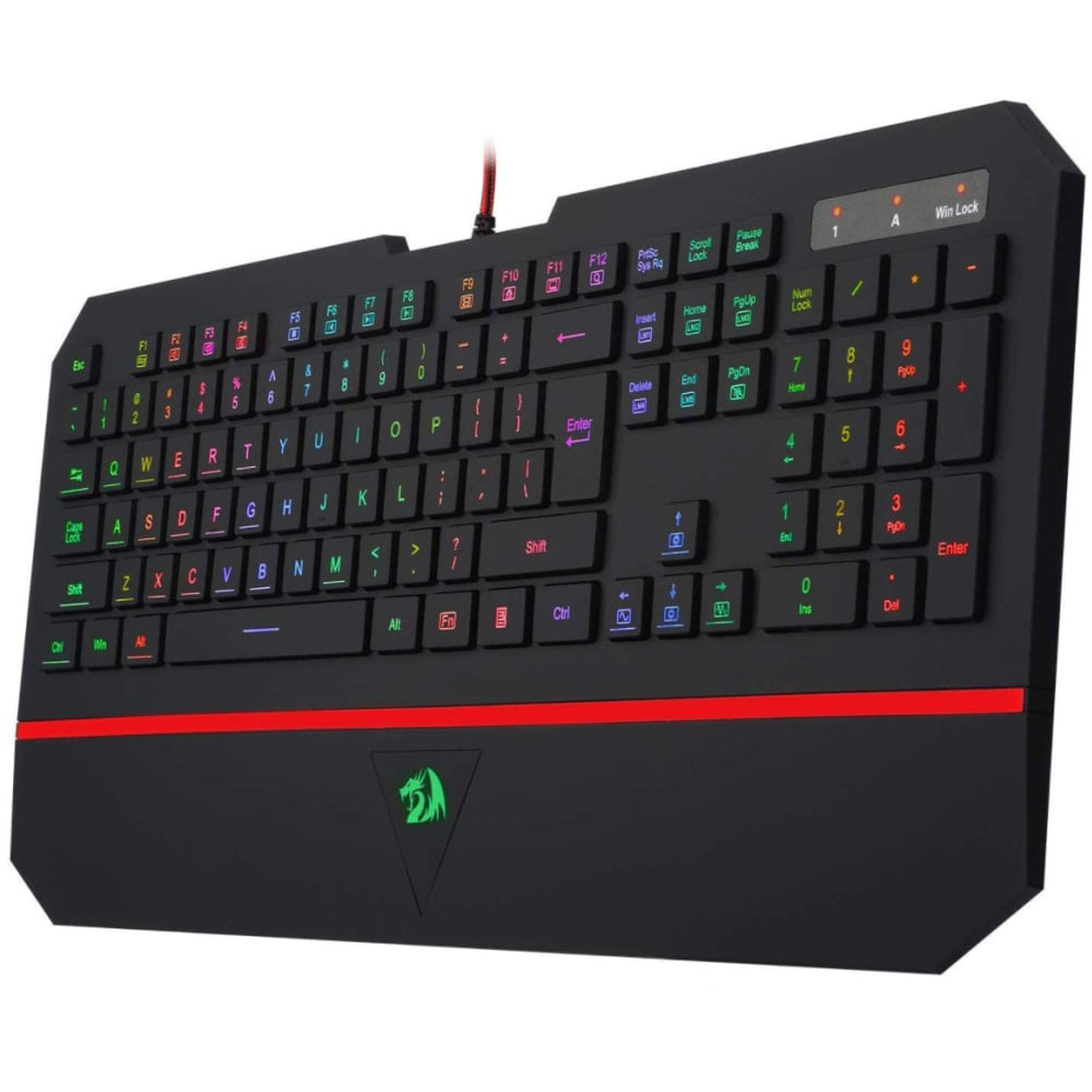 Teclado Redragon Gamer Karura 2 K502 RGB ABNT-2 - K502 - waz