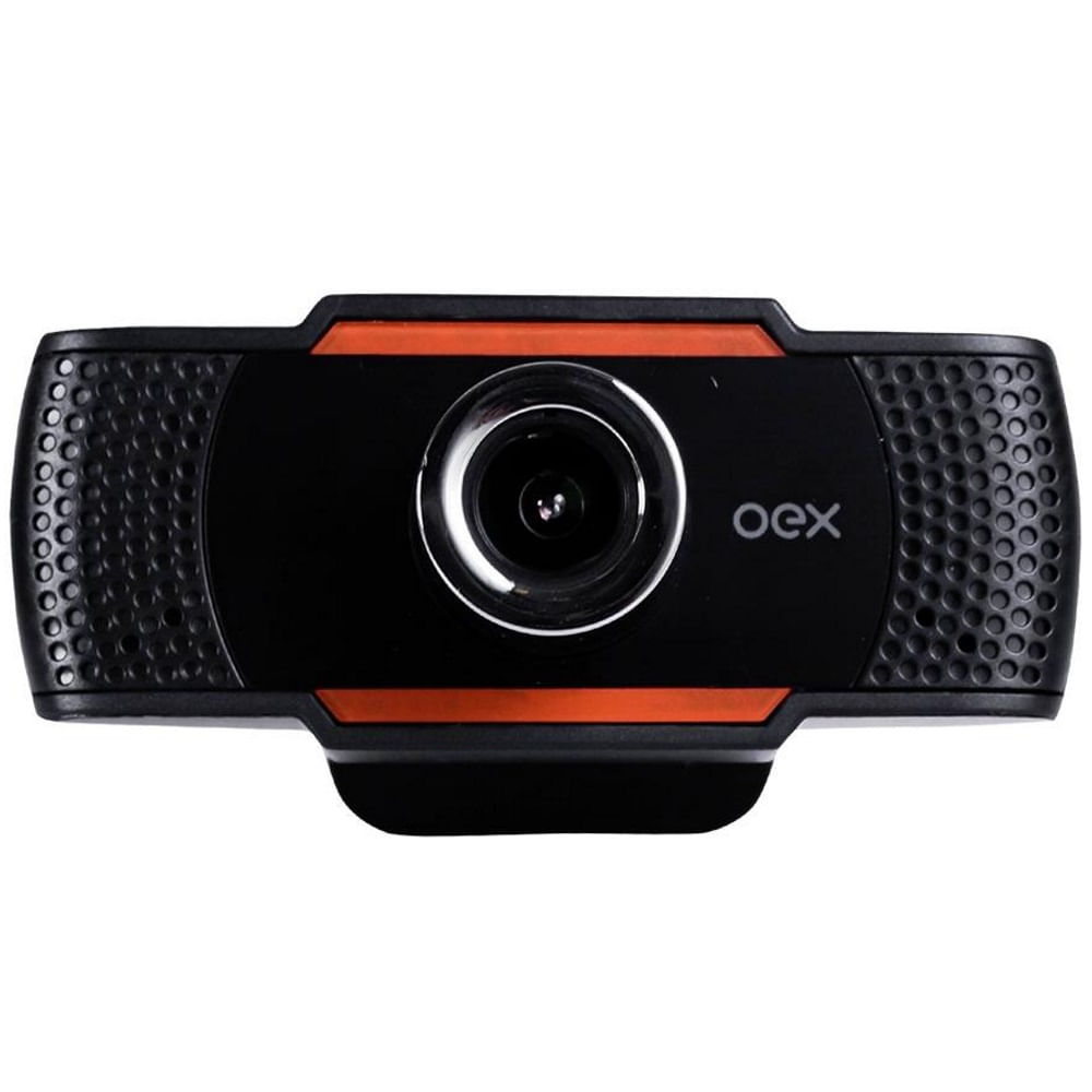 Webcam - USB 2.0/P2 - HD 720P - Preta - OEX - W200 - waz