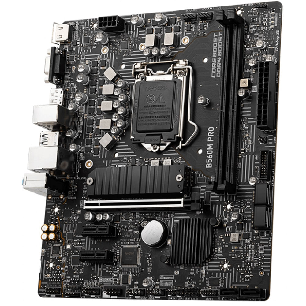 Placa mãe LGA 1200 - MSI B560M-A Pro (Micro ATX) - waz