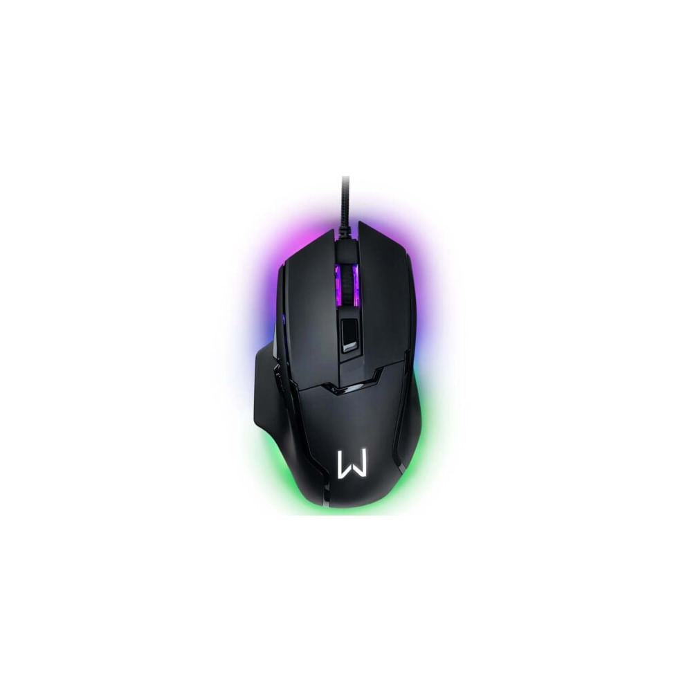 Mouse Gamer - USB - Multilaser Warrior - MO297 (6400 DPI, 7 Cores ...