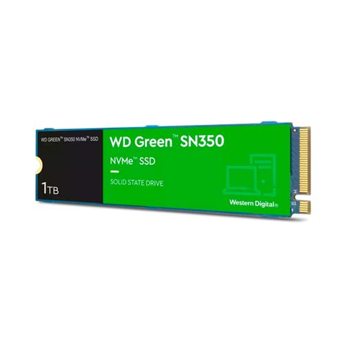 SSD - M.2 (2280 / PCIe NVMe) - 1TB - WD Green SN350 - WDS100T3G0C - waz