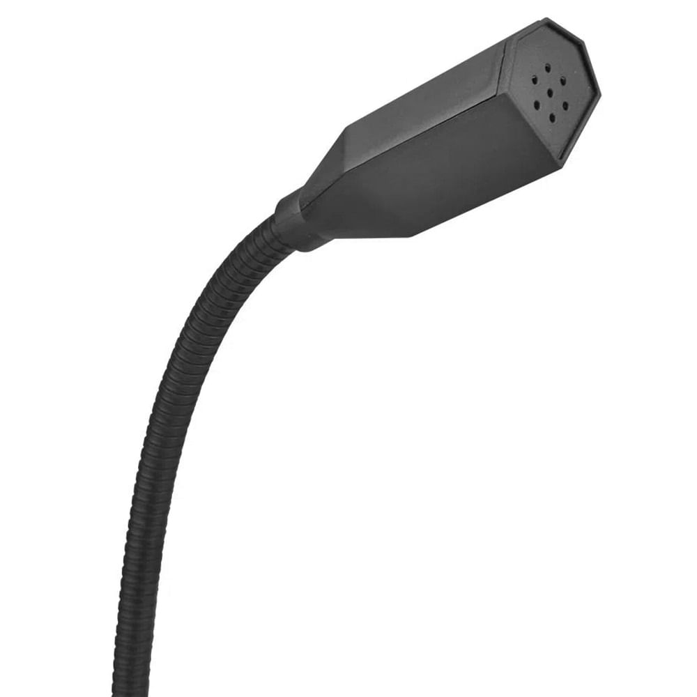 Microfone Gamer - USB - Multilaser Warrior - PH363- Preto - waz