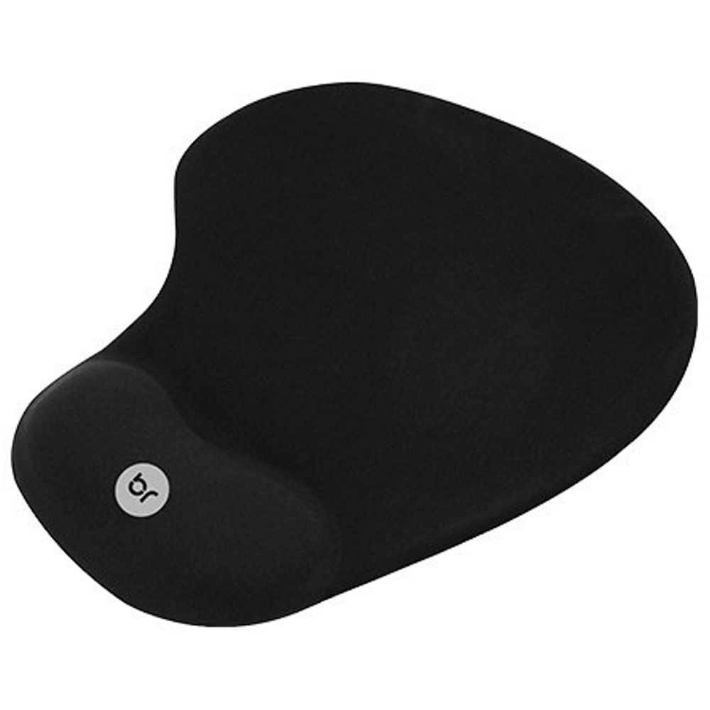Mouse pad c/ apoio de pulso - Bright - Preto - waz
