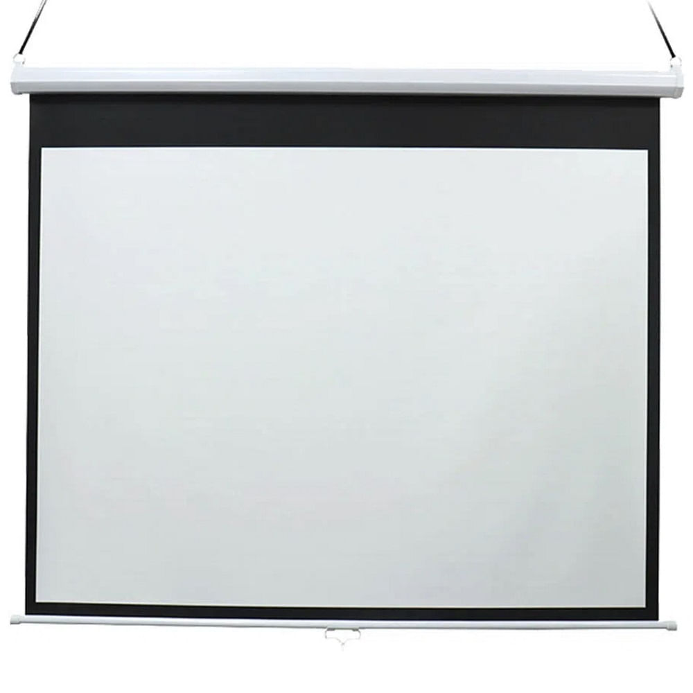 Tela de Projeção Retrátil - 180 x 180 cm - Multilaser - AC351 - waz