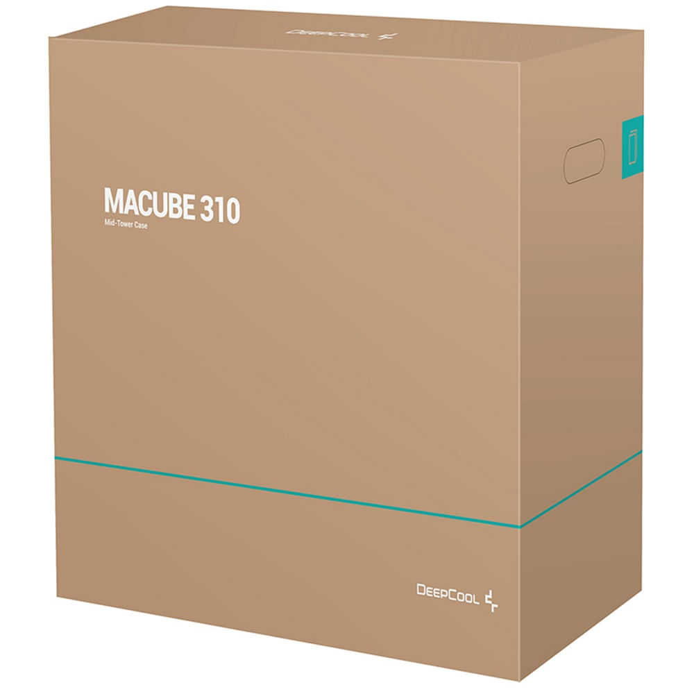 Gabinete ATX - Deepcool Macube 310 - Preto - Macube 310 BK BR - waz