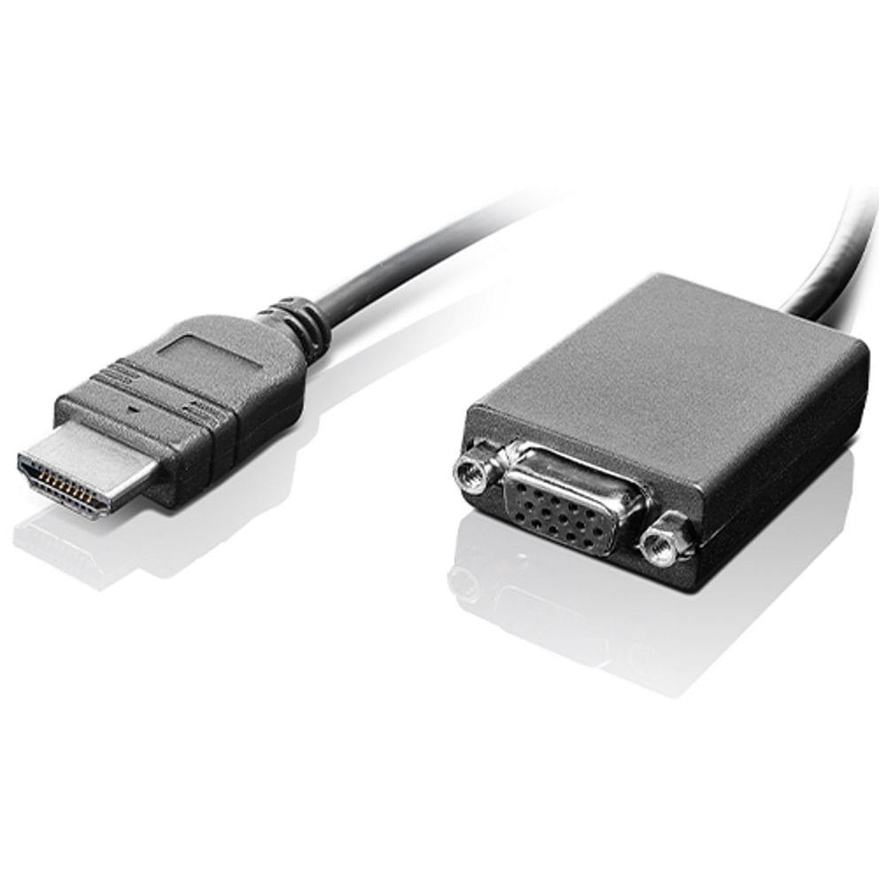 Cabo Conversor de Vídeo - HDMI > VGA - Lenovo 0B47069 - waz